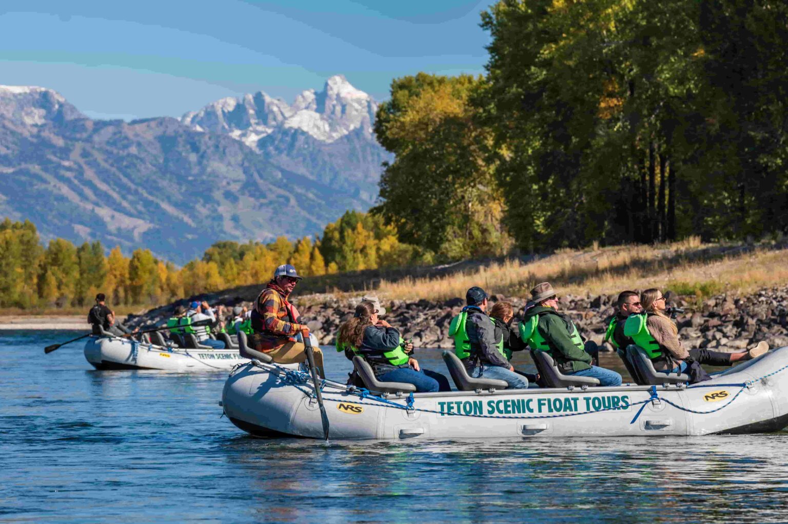 Snake River Rafting History & Creation Of Teton Scenic Float Tours